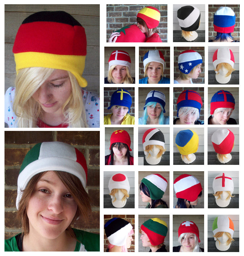Flag Hetalia Hats – Akiseo