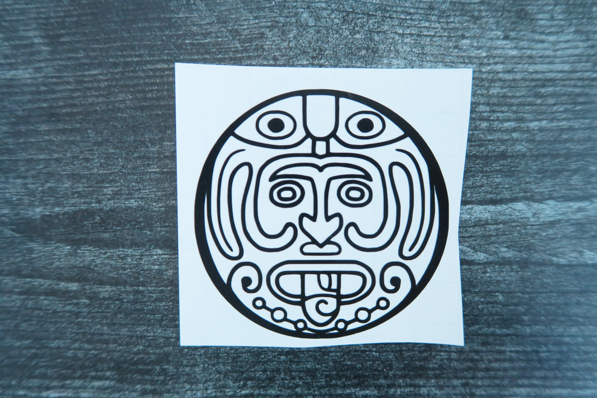 Mayan Calendar Face - Decal/Vinyl Sticker – Akiseo